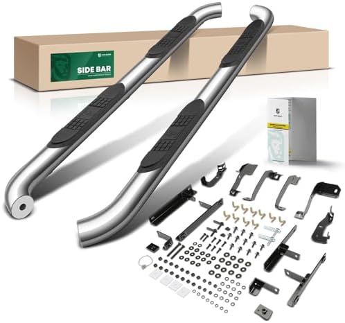 Amazon.com: YHTAUTO 3 Inch Running Boards Side Step Bars Fit Ford ...