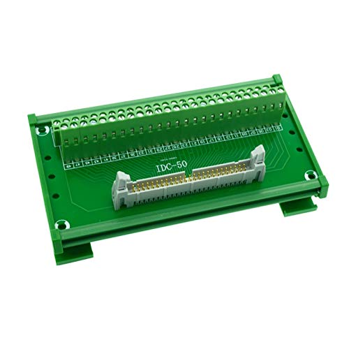 Gimax IDC50 male to 50P terminal block breakout board IDC50 connector ...