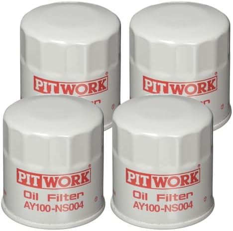 Amazon | PITWORK(ピットワーク) オイルフィルター AY100-NS004 日産純正部品 × 4個 | 車用オイルフィルター | 車＆バイク