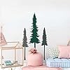 Amazon.com: Large Pine Evergreen Tree Wall Sticker - Forest Art Nature ...