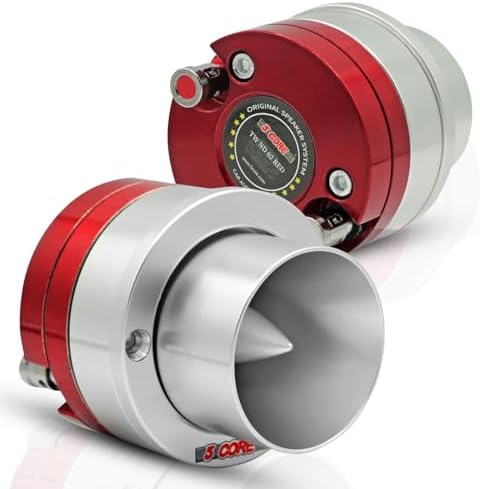Amazon.com: 5Core 1 Inch Super Tweeter Neodymium 300W Compression ...