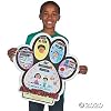 Amazon.com: Fun Express Cyo All About Me Paw Print Poster - 30 Pieces ...