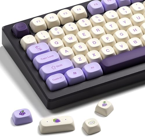 Amazon.com: PBT Keycaps 172 Keys Pink Keycap, Cute Keycaps Dye ...
