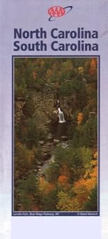 AAA North Carolina & South Carolina Map (2004 Printing, 9910510400 ...