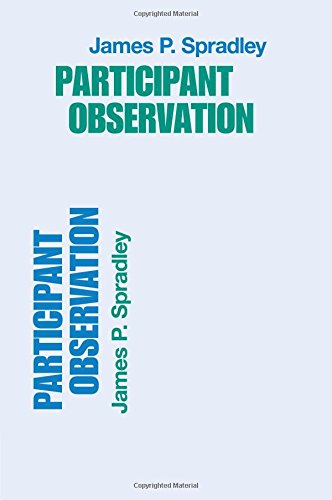 Participant Observation: James P. Spradley: 9780030445019: Amazon.com ...