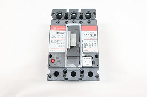 GE SELA36AT0100 Spectra RMS 100A 3P Circuit Breaker 600V-AC W/ 100A ...