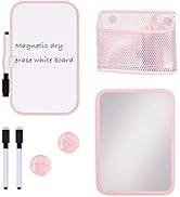 Amazon.com: Svartur Locker Mirror Magnetic with 2 Magnetic Pen Holders ...