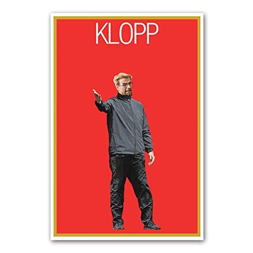 Amazon.com: Jürgen Klopp Poster - Liverpool Art : Home & Kitchen