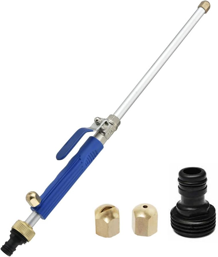 Bekasa Hydro Jet Wand High Pressure Wand with 2 Hose Nozzle Power Water ...