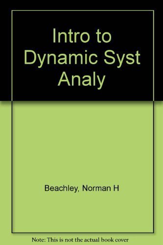 Introduction to Dynamic System Analysis: Beachley, Norman H., Harrison ...