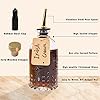 Amazon.com: ChezMax Syrup Dispenser Bottles Set of 4, Simple Syrup ...