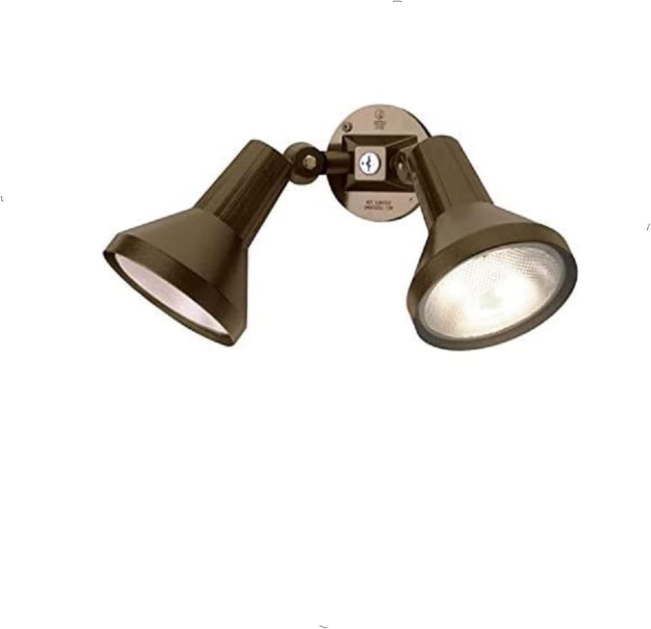 Two Light Outdoor Heavy Duty Cast Aluminum Durable Weather Proof ...