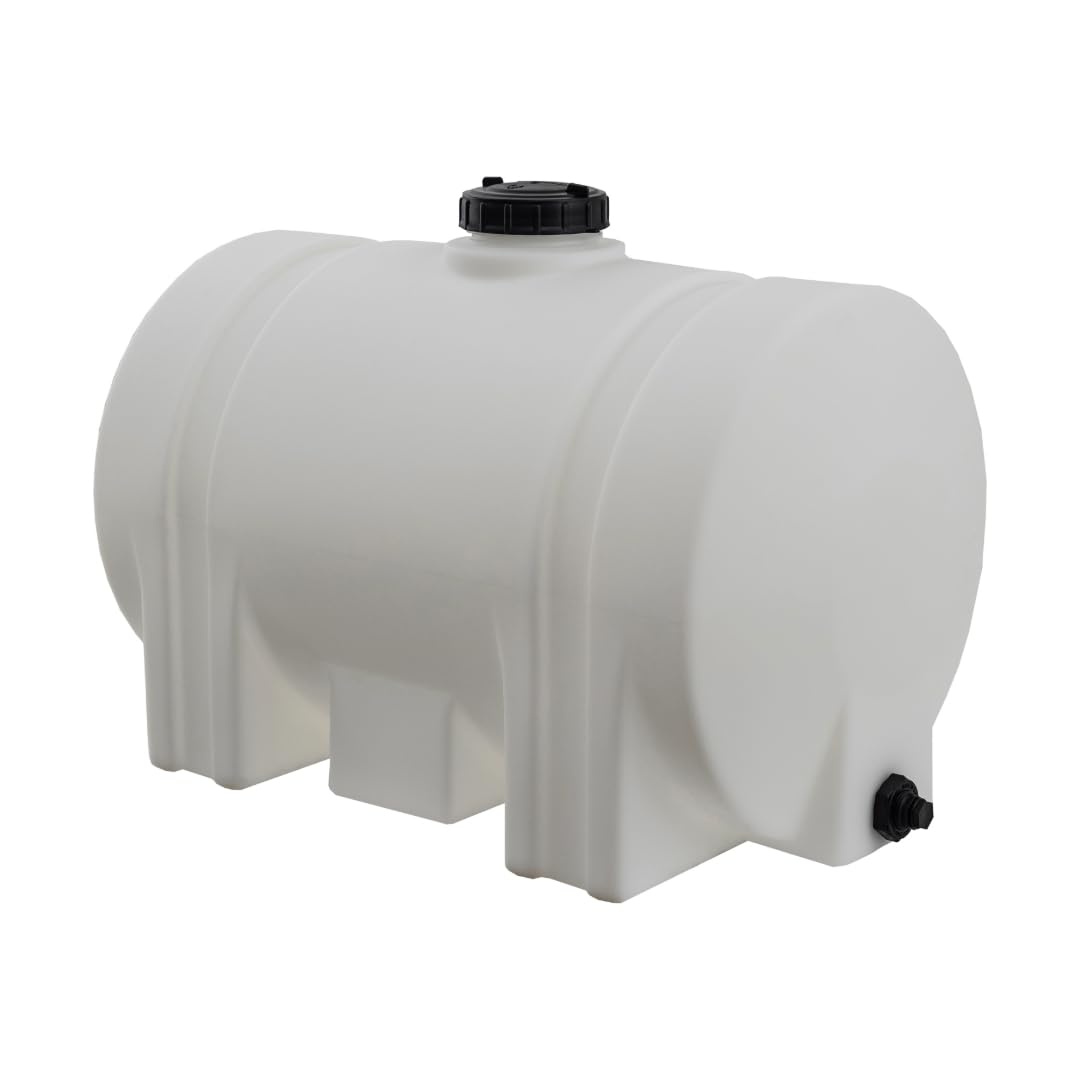 RomoTech Horizontal with Legs Polyethylene Reservoir, 65 Gallon ...