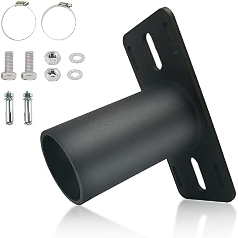 KSWLOR 90 Degree Wall Mount Bracket,L Shape Bracket Tenon Adaptor for ...