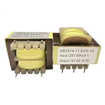Amazon.com: 5 PCS Small Isolation EI Series Low Frequency Transformer ...