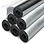 6 Pack 3/4 inch Pipe Insulation Foam Tube with Aluminum Foil, Self ...