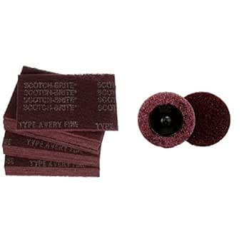 3M 07447 Scotch-Brite Maroon General Purpose Hand Pad,20 Pack & Scotch ...