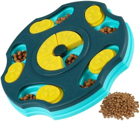 Smart Choice Pet Feeder Bowl Bone Shape Fun Puzzle Treat Slow Feeding ...