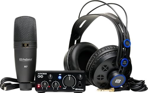 Amazon.com: AudioBox GO Creator Bundle with 2x2/24 bit / 96 kHz USB ...