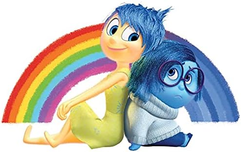 Inside Out Decor 4 Inch Anger Inside Out Movie Removable Peel Self Togo ...