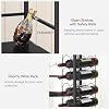 Amazon.com: MAHANCRIS Bar Unit - Black with LED Lights, Wine Rack ...
