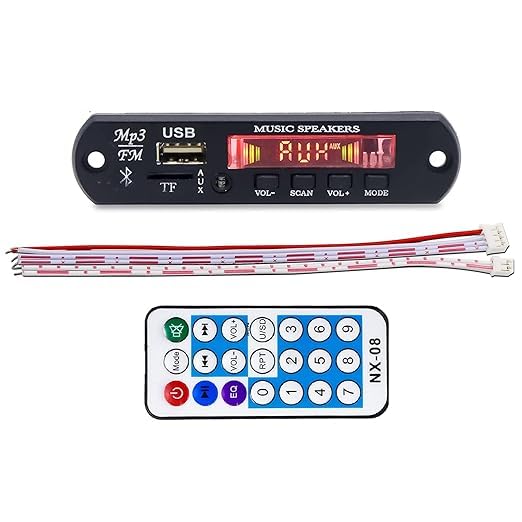 PBS-Ultimate Bluetooth FM USB AUX Card MP3 Stereo Wireless TF Radio ...