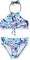 Kanu Surf Girls' Mahina UPF 50+ Beach Sport Halter Bikini 2-Piece ...