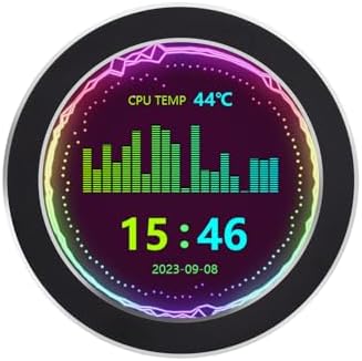 Amazon.com: Waveshare 2.8" CPU/GPU Cooler Round LCD Display, AIO ...