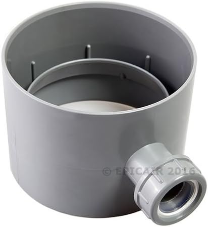 100mm/4" Condensate Trap with Overflow : Amazon.co.uk: DIY & Tools