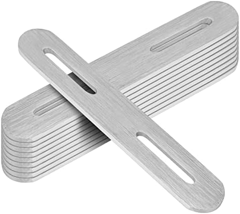 Amazon.com: Fanmao 16 Pcs 3-3/4" x 7/8" Stainless Steel Adjustable ...