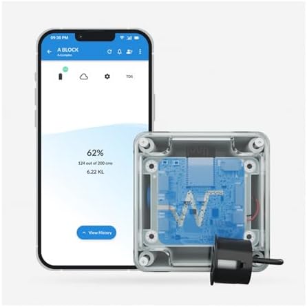 Waltr A - Water Level Indicator for Tank | Smart Wireless | WiFi Based ...
