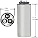 Amazon.com: BlueNatHxRPR 40-5 uF MFD CBB65 Capacitor Air Conditioner Capacitor Round Dural Motor ...