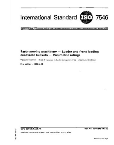 ISO 7546:1983, Earth-moving machinery - Loader and front loading ...