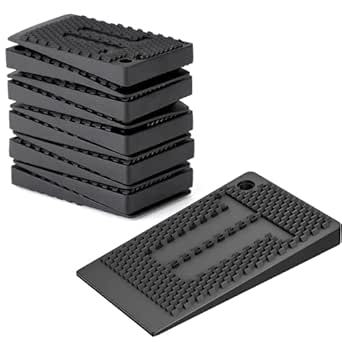 10 PCS Plastic Wedges, Levelling Feet Shims, Glazing Packers Spacers ...