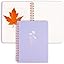 ZenBeya Cute Spiral Notebook A5, Aesthetic Floral Design Spiral Journal ...