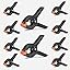 Spring Clamps,10 Pack 4.5in Professional Plastic Heavy Duty Spring ...