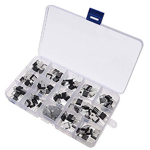 70Pcs Transistor Kit 14 Values 5 For Each Three Terminal Positive ...