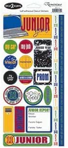 Amazon.com: Reminisce - Back to School Collection - Sticker - Junior