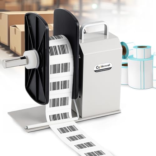 Amazon.com : CGOLDENWALL Automatic Label Rewinder, 9.8" Dia ...