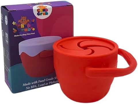 Amazon.com : Nuby 3-D Monster Toddler Snack Containers - Spill-Proof ...