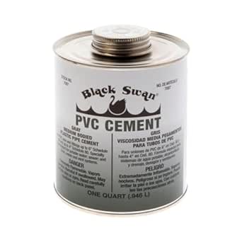 Gray, Medium Bodied PVC Cement (Quart): Contact Cements: Amazon.com ...