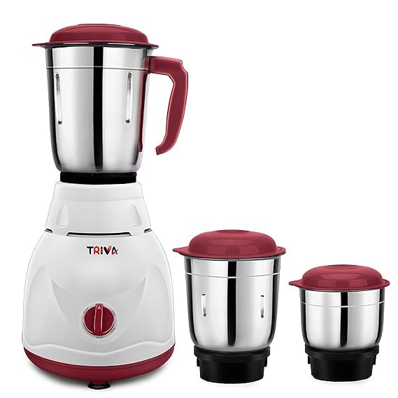 Buy Remix 550Watt Mixer Grinder With 3 Stainless Jars (Liquidizing ...