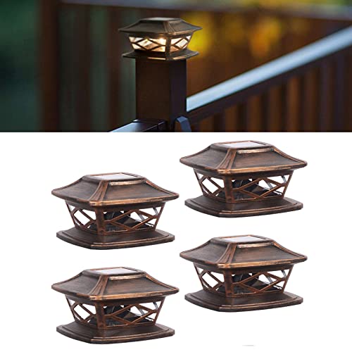 Top 10 Best 4X4 Solar Post Lights : Reviews & Buying Guide - Katynel