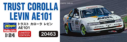 Hasegawa Trust Corolla Levin AE101 1/24 Scale - Scale Model Kits Online ...