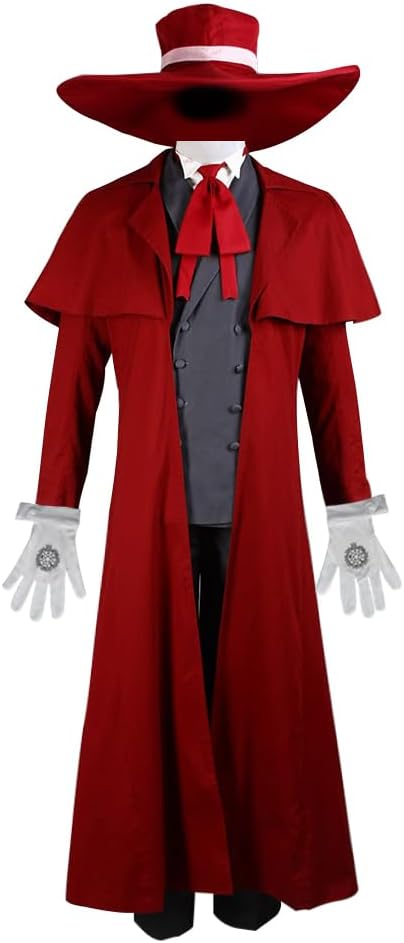 Anime HELLSING Alucard Cosplay Costume Uniform
