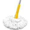 Amazon.com: JEHONN Twist Mop with 57.5 inches Long Handle, Self ...
