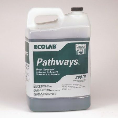 Amazon.com: Ecolab 29810 Pathways Drain Treatment - 2.5 Gallon Bottle ...