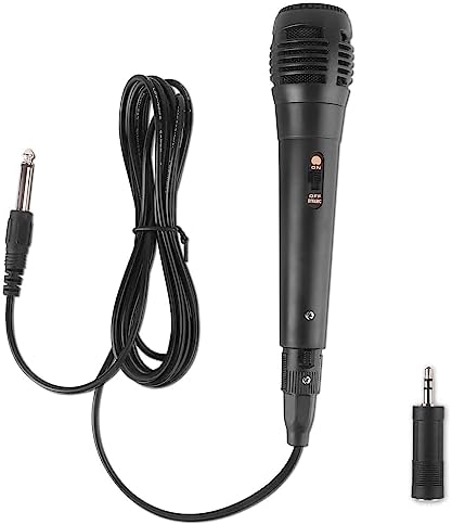 DHRUVPRO Dynamic mic microphone1/4 inch Mono Jack Professional Dynamic ...