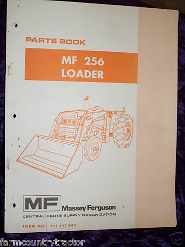 Massey Ferguson 256 Loader OEM Parts Manual: Massey Ferguson: Amazon ...