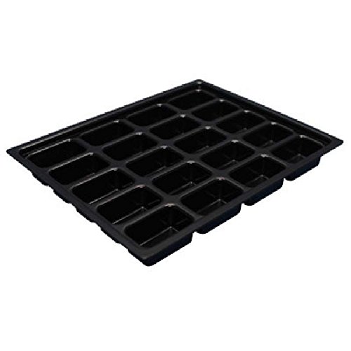 Conductive Kitting Tray with 20 Compartments, 10-1/2 x 8-3/4 x 1-3/16 ...